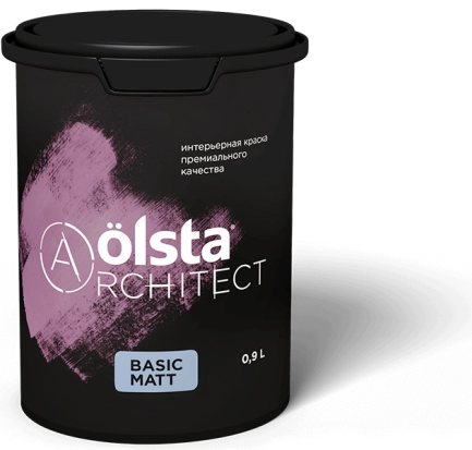 Olsta architect - профессиональные инновационные краски для интерьера
